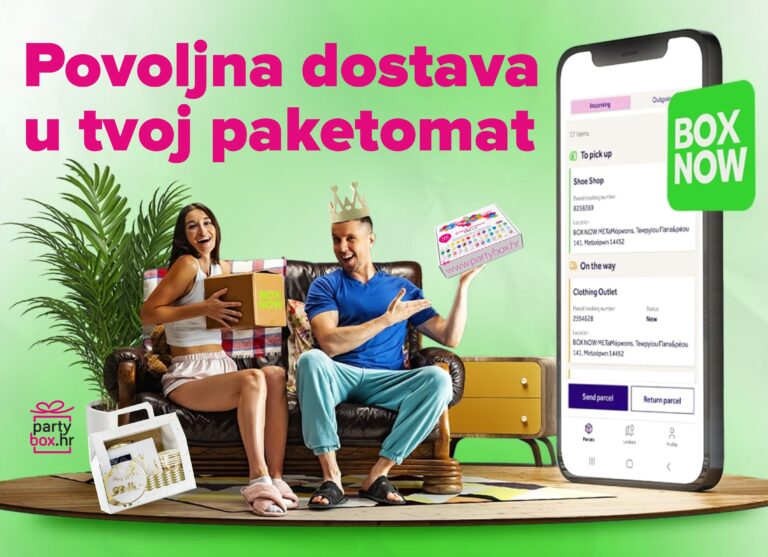 Preuzmi brzo, plati nula – BOX NOW dostava! - PartyBox.hr